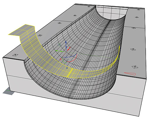 Laser projection systems for industrial manufacturing