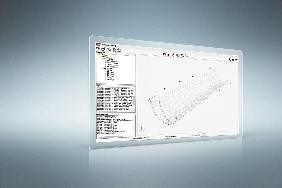 Laser projection software for display of CAD data | LAP