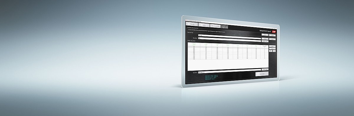 Control software for SERVOLASER Xpert, IPC or PC | LAP