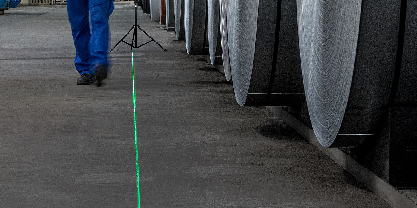 White paper area marking