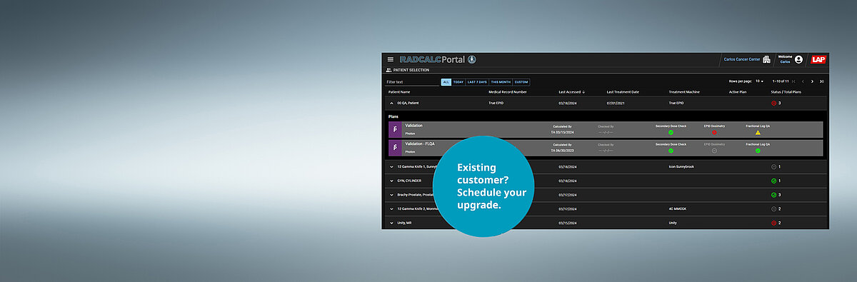 RadCalc Dosimetric Verification Software | LAP